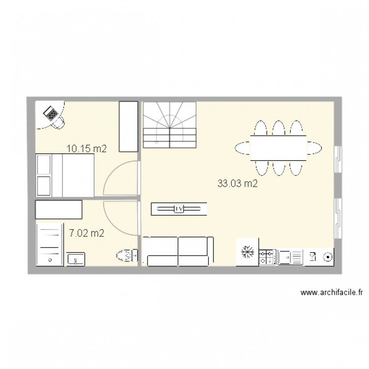REMISE 2 - Plan dessiné par ORAISON
