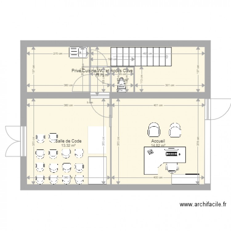 Plan Avec Cotes - Plan dessiné par vincep37