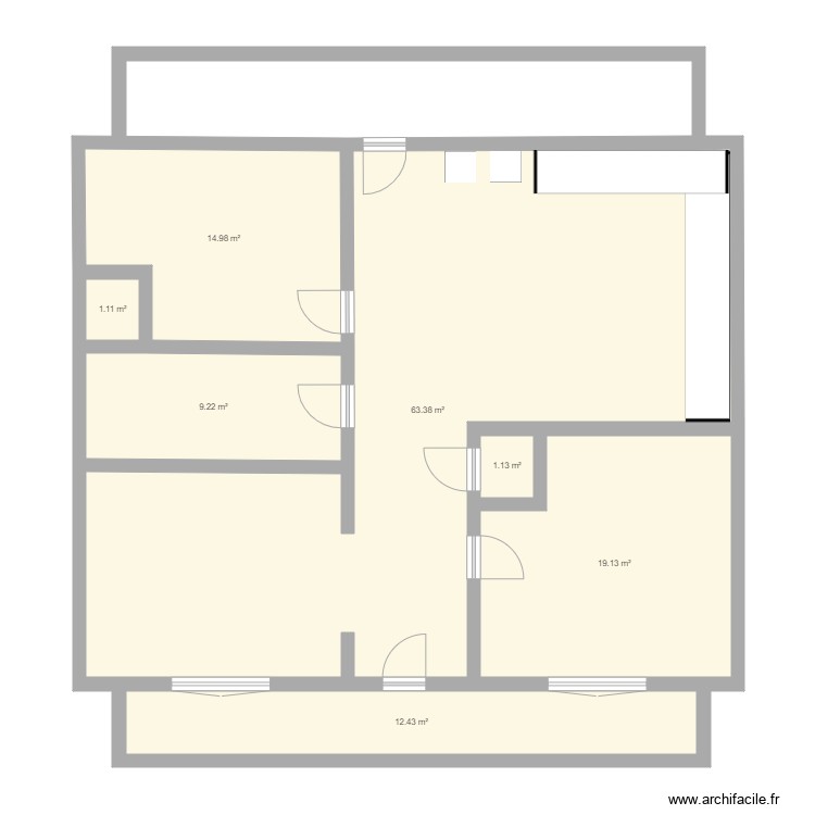 Plan – Logement – Par Fromqc ️ | ArchiFacile