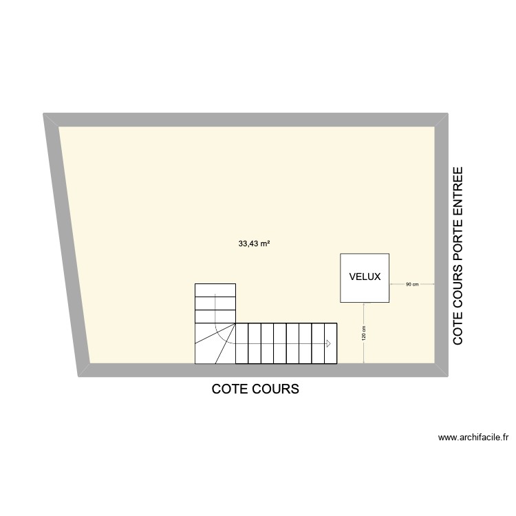PLAN VELUX - Plan dessiné par CONCEPTENERGY33