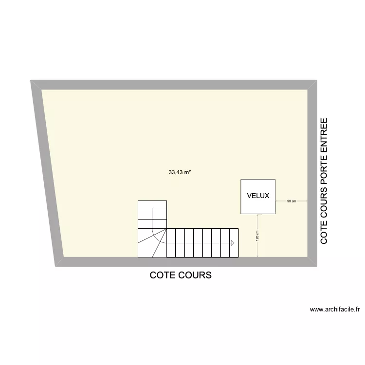 Plan – PLAN VELUX – Par CONCEPTENERGY33 ️ | ArchiFacile
