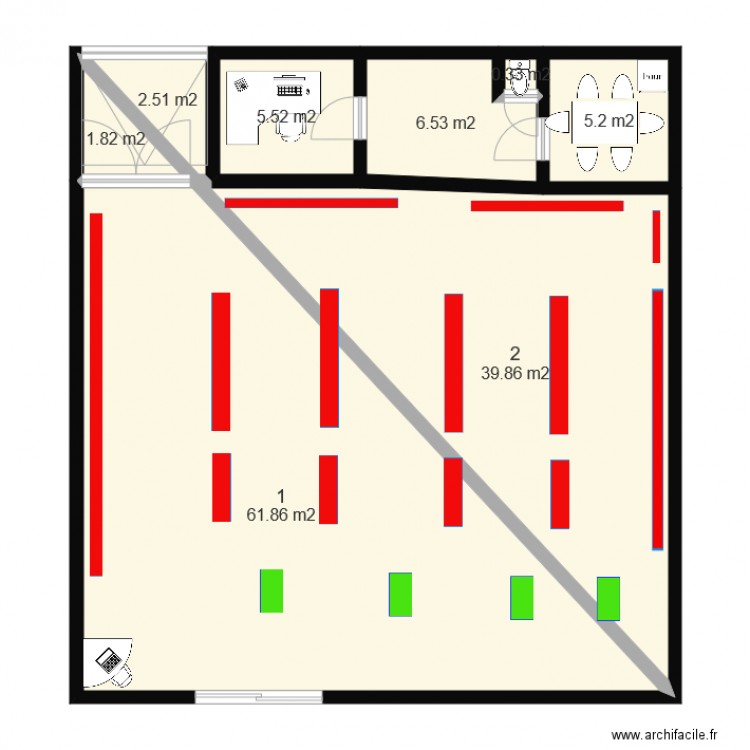 Plan – plan magasin – Par plan magasin ️ | ArchiFacile