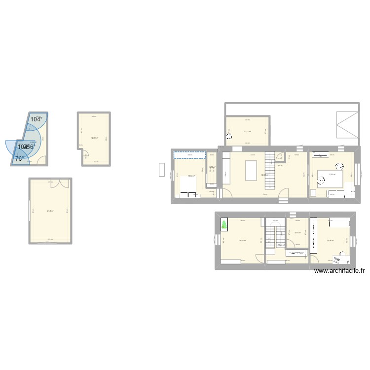Passerelle - Plan dessiné par simonfournier