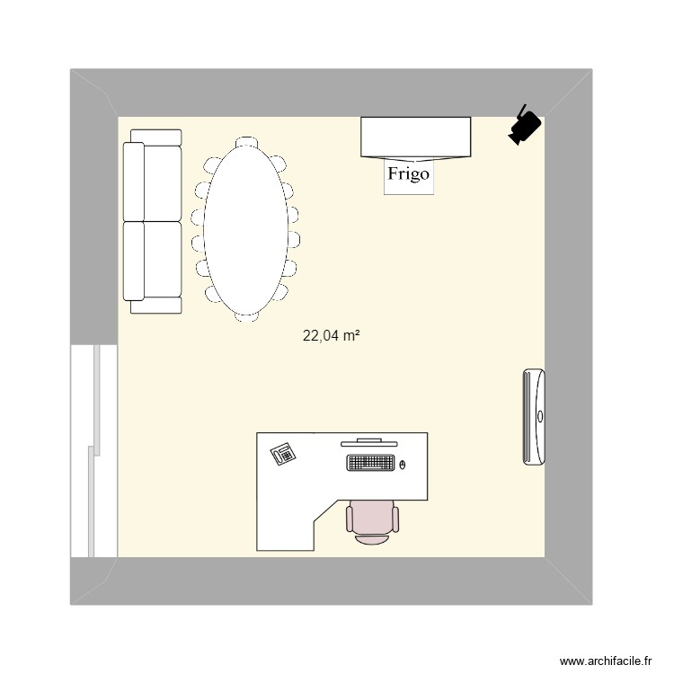 Plan – plan de bureau UGS PDG – Par jojolina ️ | ArchiFacile