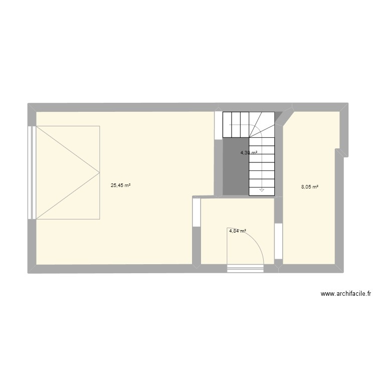 renovation esc - Plan dessiné par ricartas