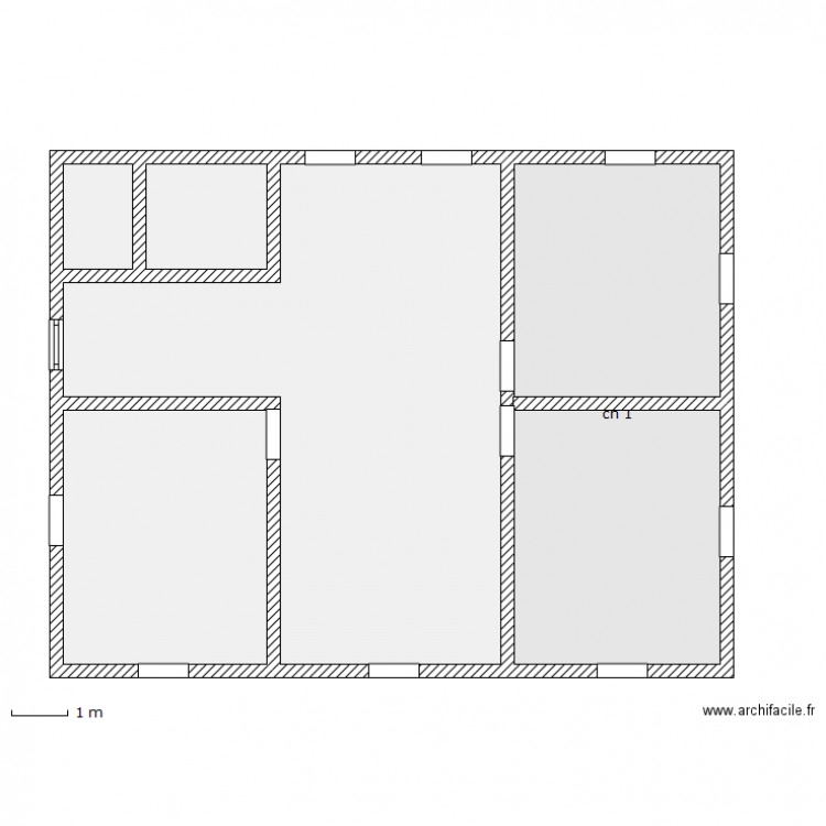 trano - Plan dessiné par njram
