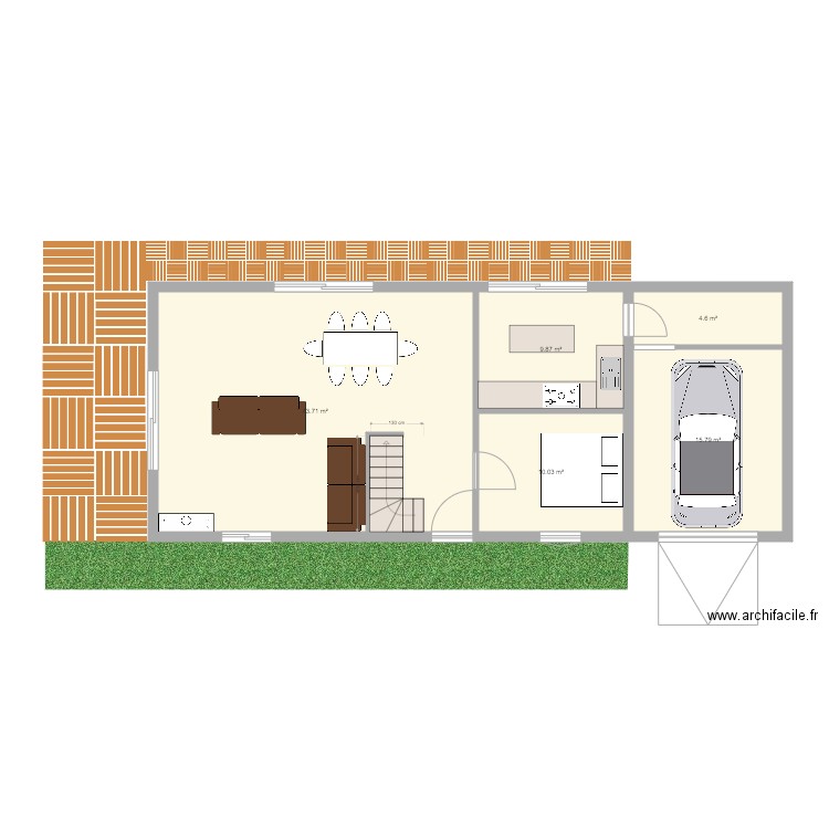 plan RDC - Plan dessiné par AKP4