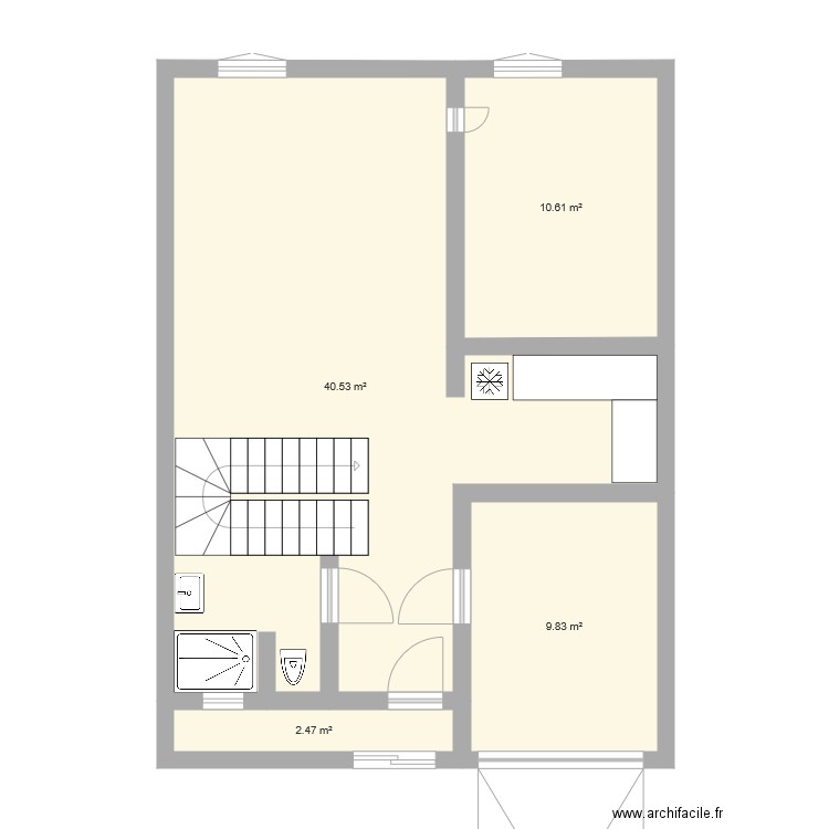 PLAN RDC 1 - Plan dessiné par tatamoula