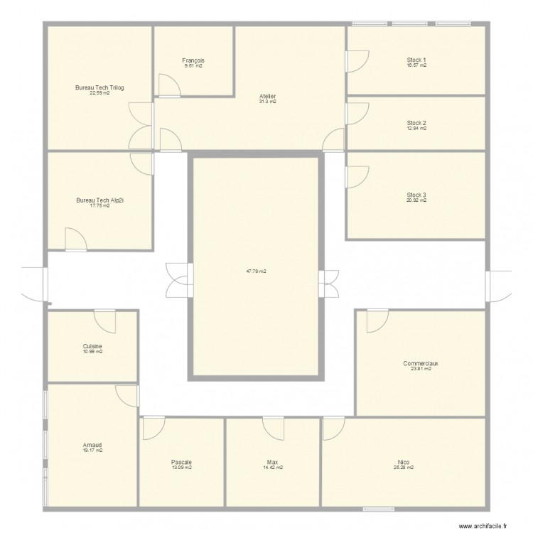 plan Meylan - Plan dessiné par all38