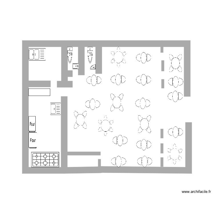 Plan – plan resto – Par dylan07 ️ | ArchiFacile