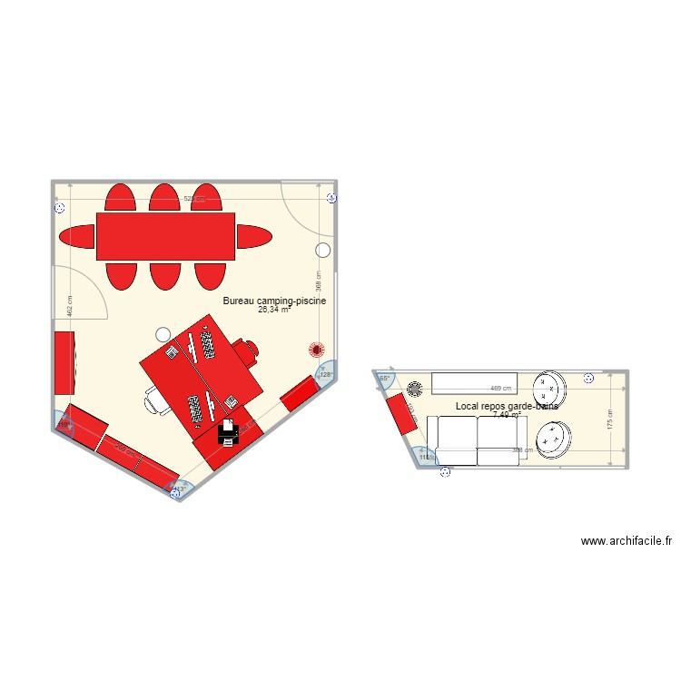 AIPCV locaux - Plan dessiné par luckypat