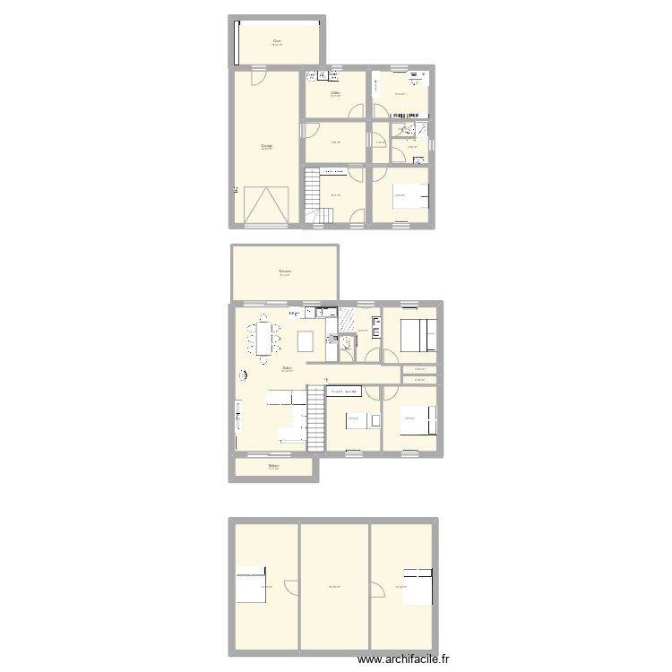 RP ases - Plan dessiné par ases