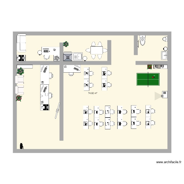 Plan – ecole de conduite – Par marcjoel ️ | ArchiFacile