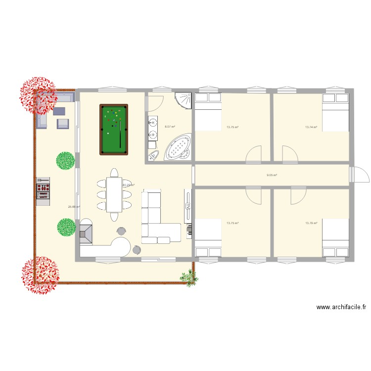 90m - Plan dessiné par Space-Kalamar