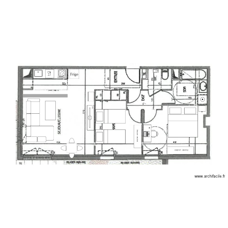 continental - Plan dessiné par pancpanc
