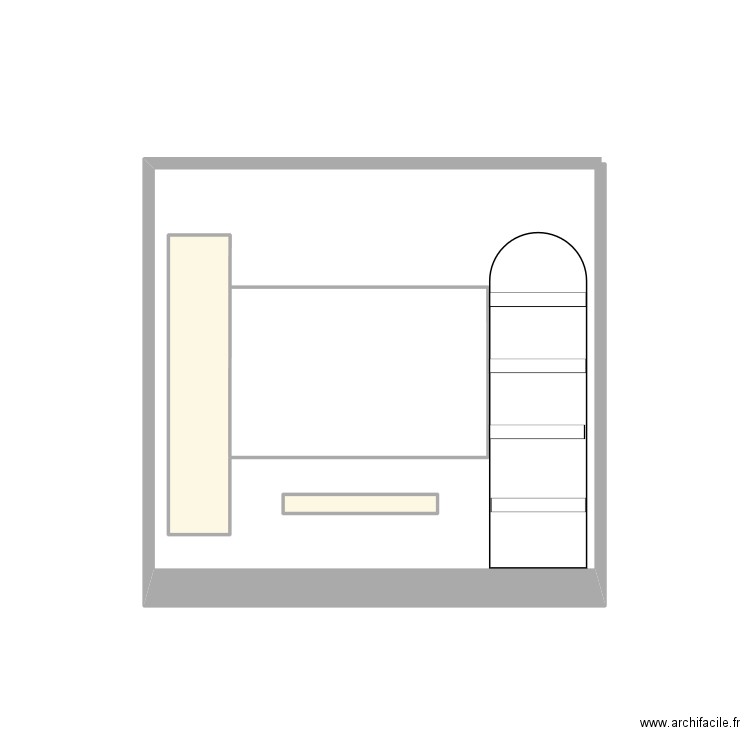 niches - Plan dessiné par barakas06