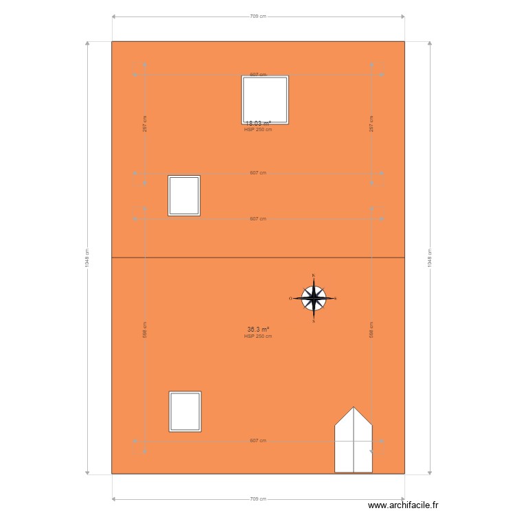 PLAN TOITURE - Plan dessiné par marinelg
