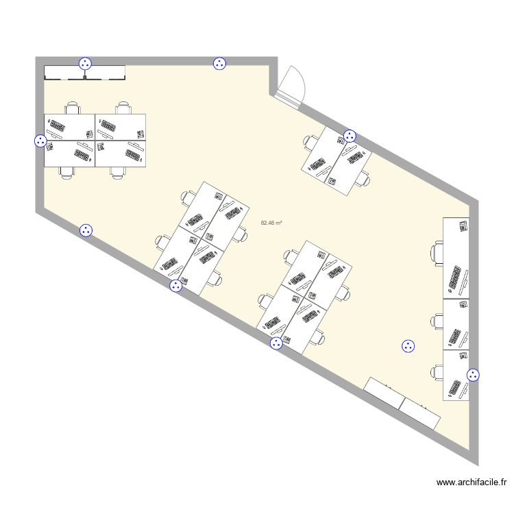 Plan – locaux – Par siat ️ | ArchiFacile