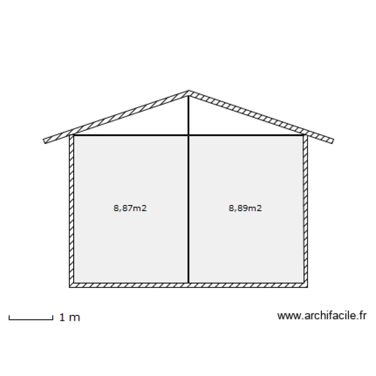 Plan – pignon – Par tatanne42 ️ | ArchiFacile