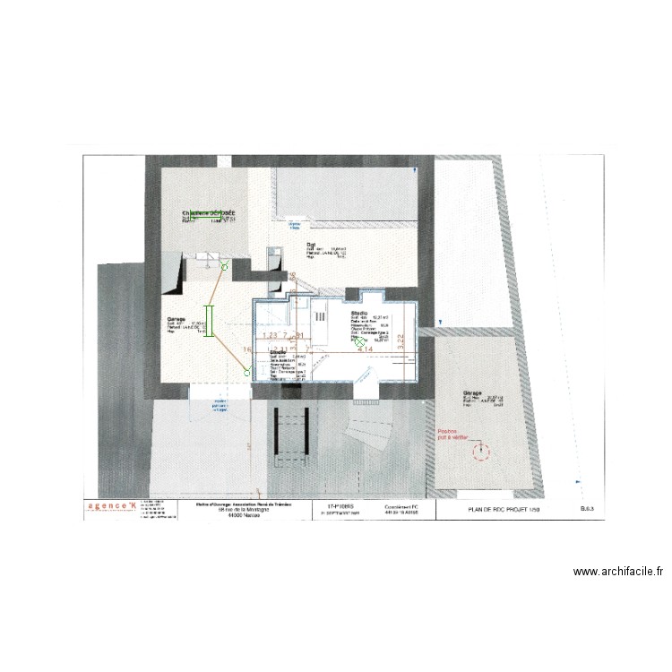 Plan – Niveau 0.1 – Par EPP44 ️ | ArchiFacile