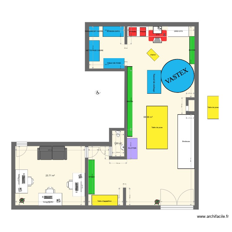 plan local - Plan dessiné par se7venalx