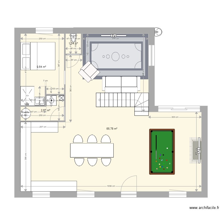 PLAN RDC - Plan dessiné par ZmA29012011