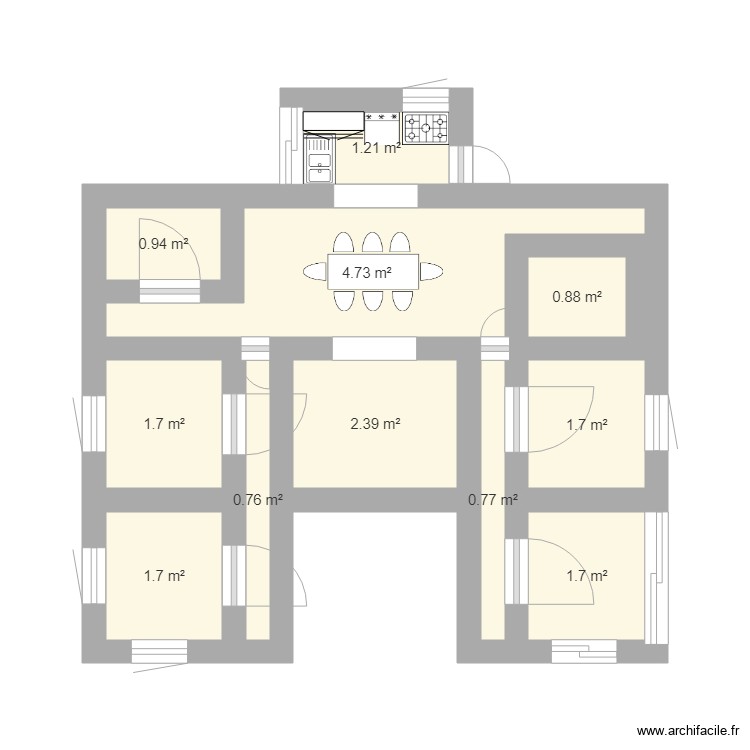f5 maison - Plan dessiné par TefaaTeaue