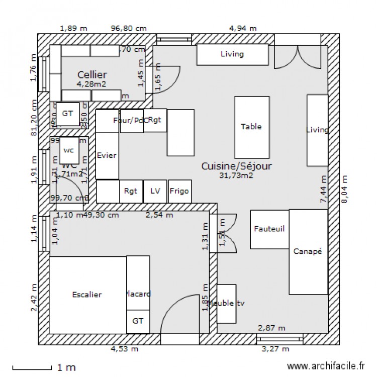 (RDC) - Plan dessiné par Guiome30