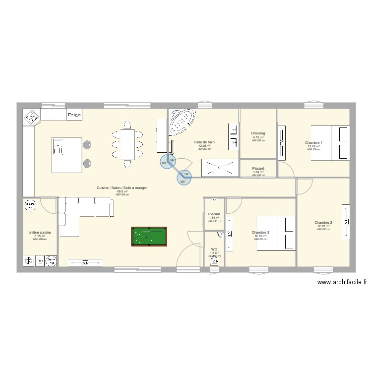 plan RDC - Plan dessiné par Juanialex