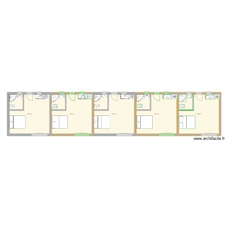 Kempies - Plan 5 pièces 122 m2 dessiné par Philipp Tanzer