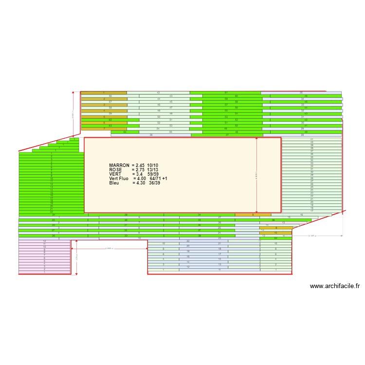 Plan – calepinage terrasse rev1 – Par MG1961 ️ | ArchiFacile