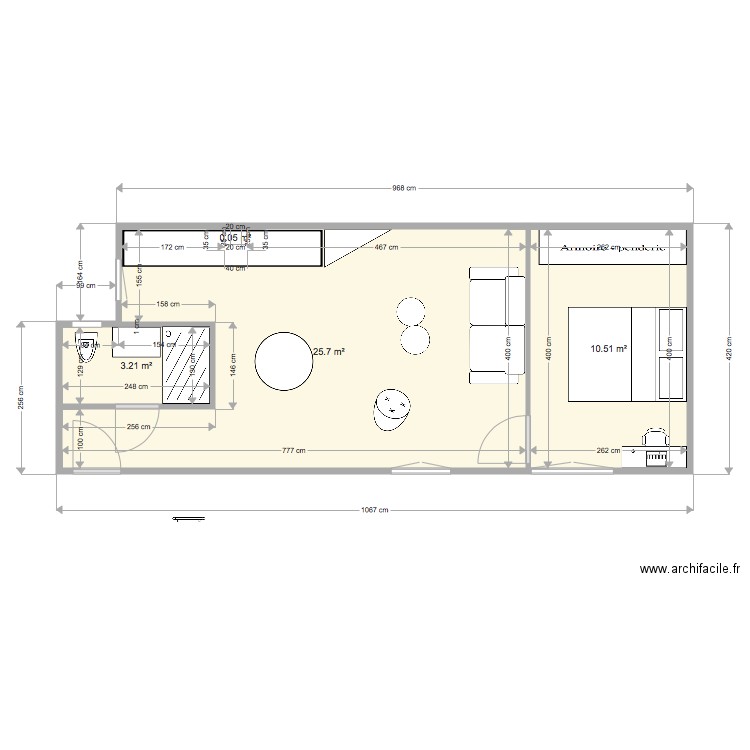 Marc - Plan dessiné par casamo