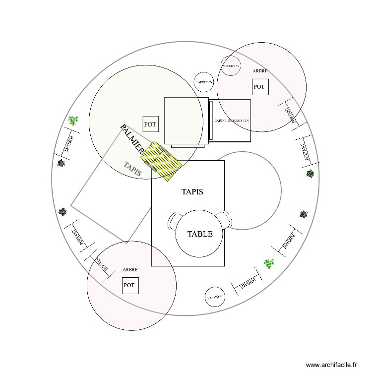 POP UP PRINTEMPS - Plan dessiné par aliceet07