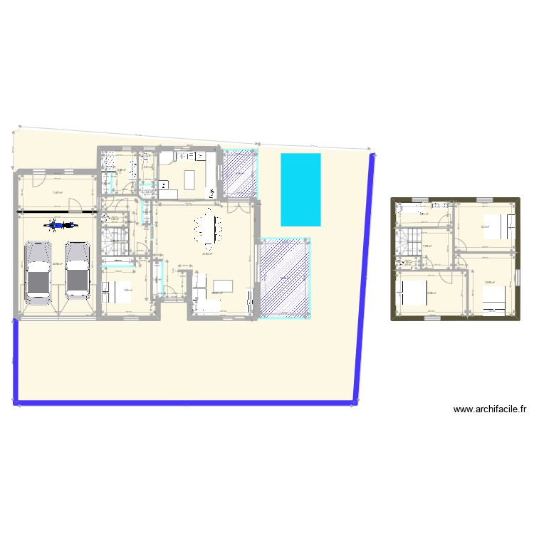 JHUU - Plan 23 pièces 387 m2 dessiné par kk31
