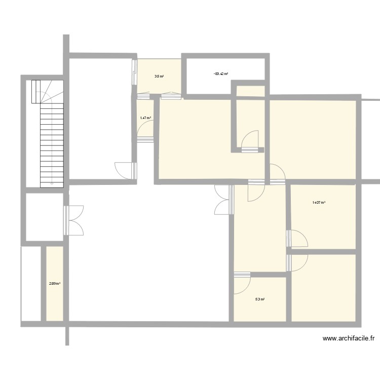 dar - Plan dessiné par RBarchitecture