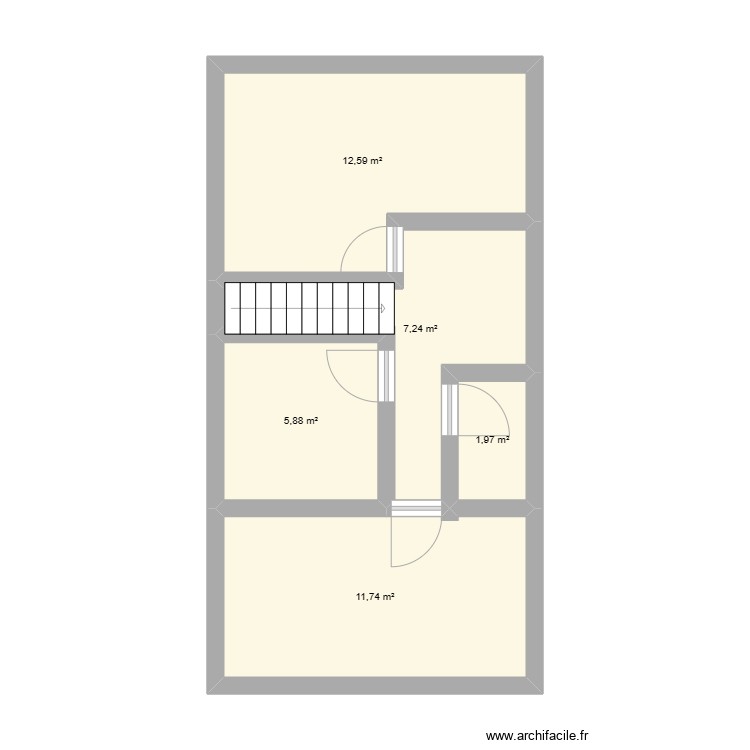 bondy extansion - Plan 5 pièces 39 m2 dessiné par sofiane95