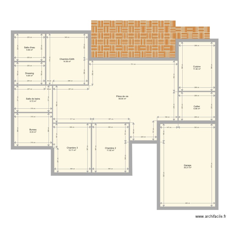 Edith 1 - Plan dessiné par ED68