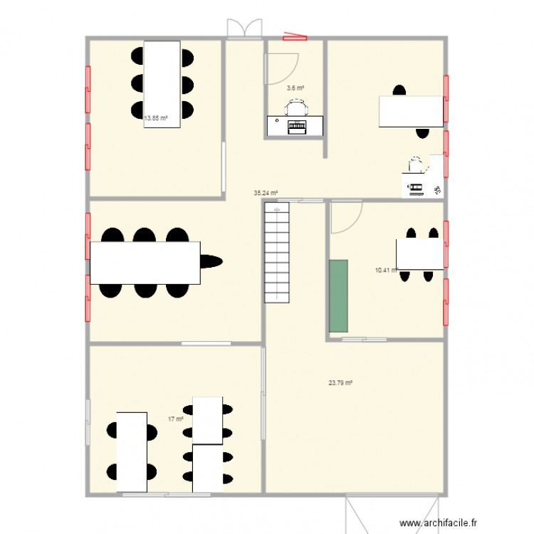 Plan – repro – Par repro ️ | ArchiFacile