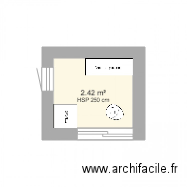 dressing - Plan dessiné par liltom38