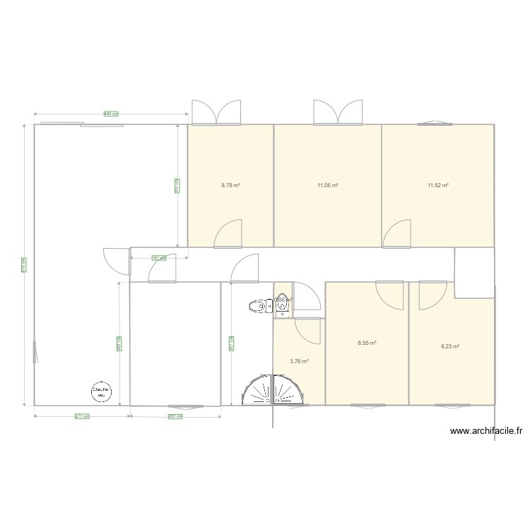 Plan – Cenon projet – Par EnglishVic ️ | ArchiFacile
