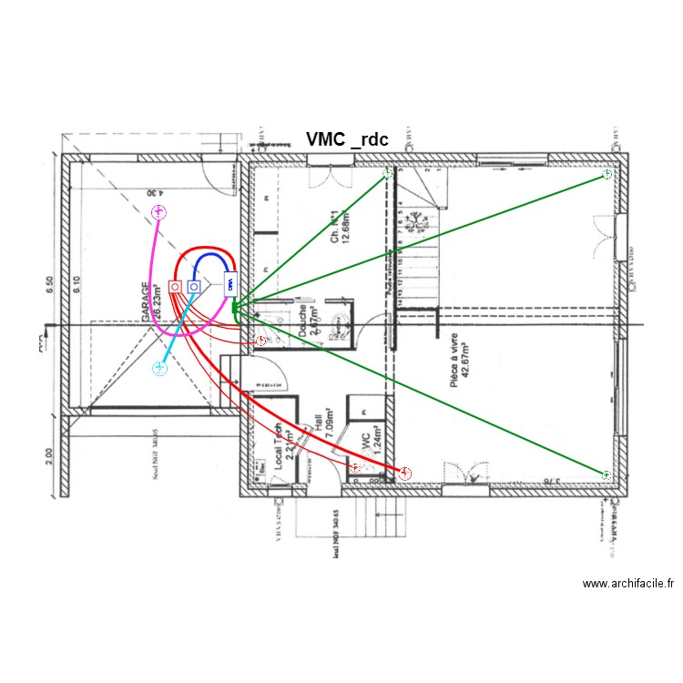 VMC_rdc - Plan dessiné par titepepe