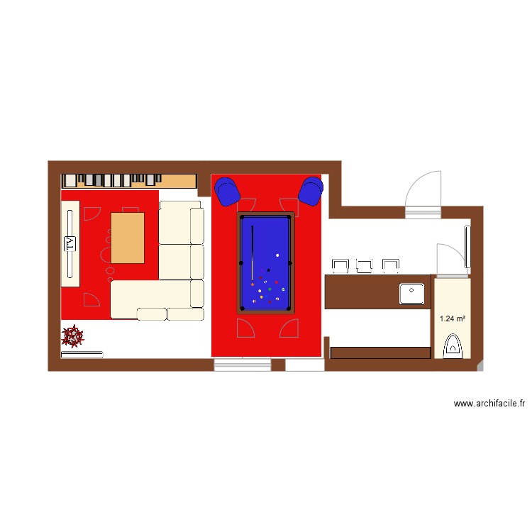 billard - Plan dessiné par olivier83990