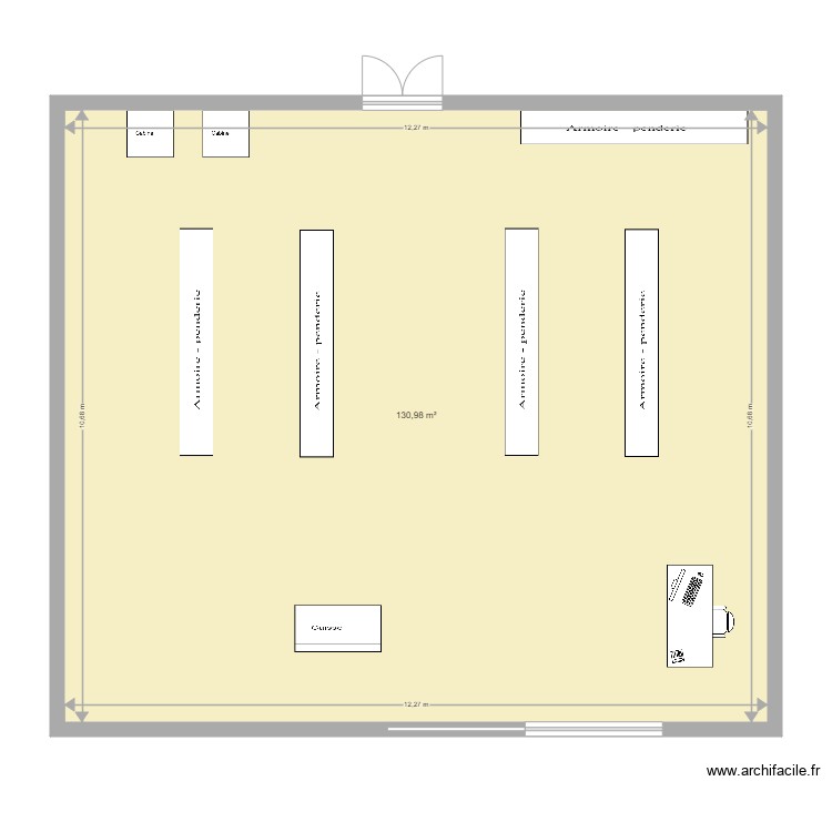 Plan magasin - Plan dessiné par Poupou50