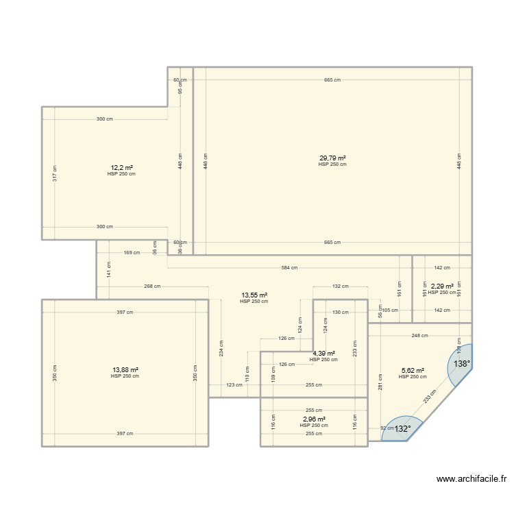 REZ DE CHAUSEE - Plan dessiné par gabele
