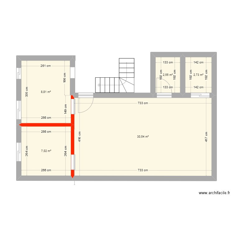 Project 2 - Plan dessiné par F10165