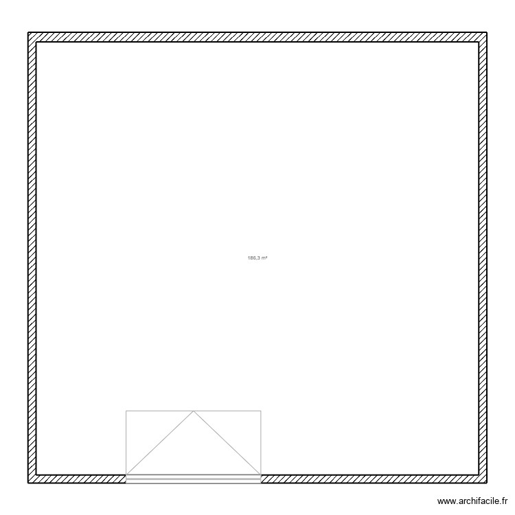 ZONE PSTR/EXPE - 02 - Plan 1 pièce 186 m2 dessiné par Lauak