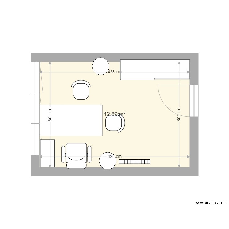 Bureau1 - Plan dessiné par crobertson