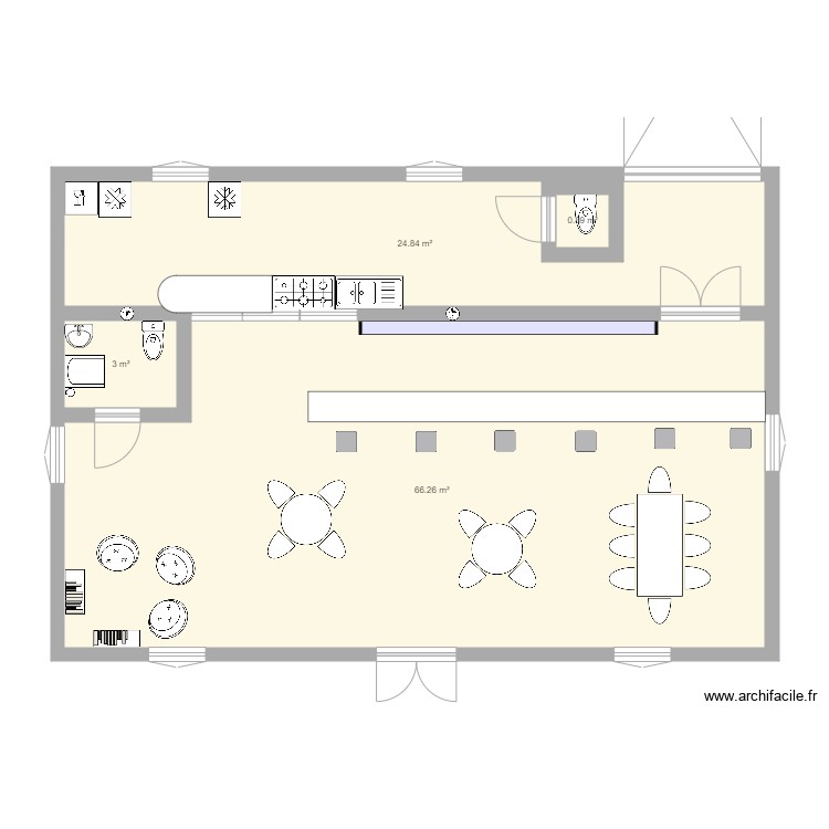 plan 100m - Plan dessiné par damsland