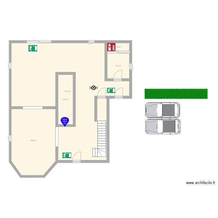 rdc - Plan dessiné par Massie21