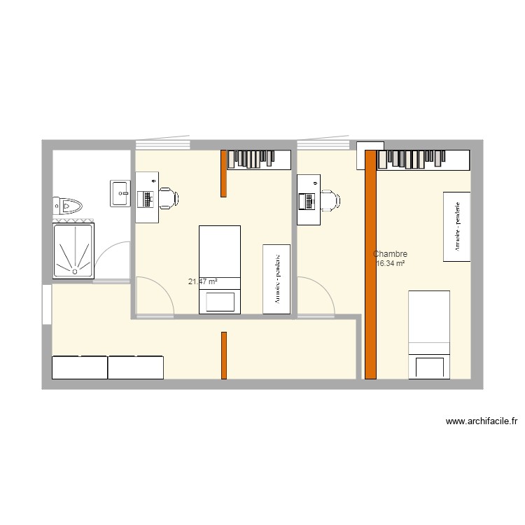 Plan – comble – Par sabouni37 ️ | ArchiFacile